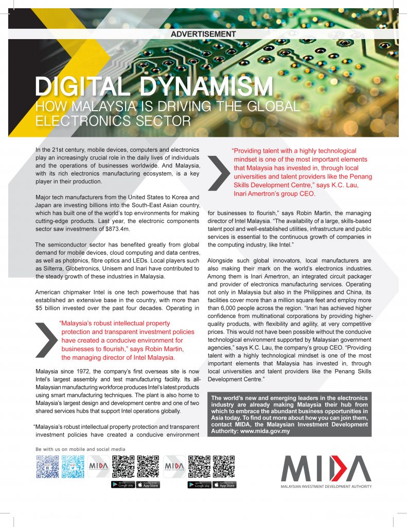 Digital Dynamism: How Malaysia is driving the global electronics sector ...
