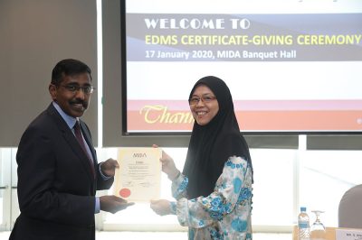 EDMS Certificate Giving Ceremony - MIDA | Malaysian Investment ...