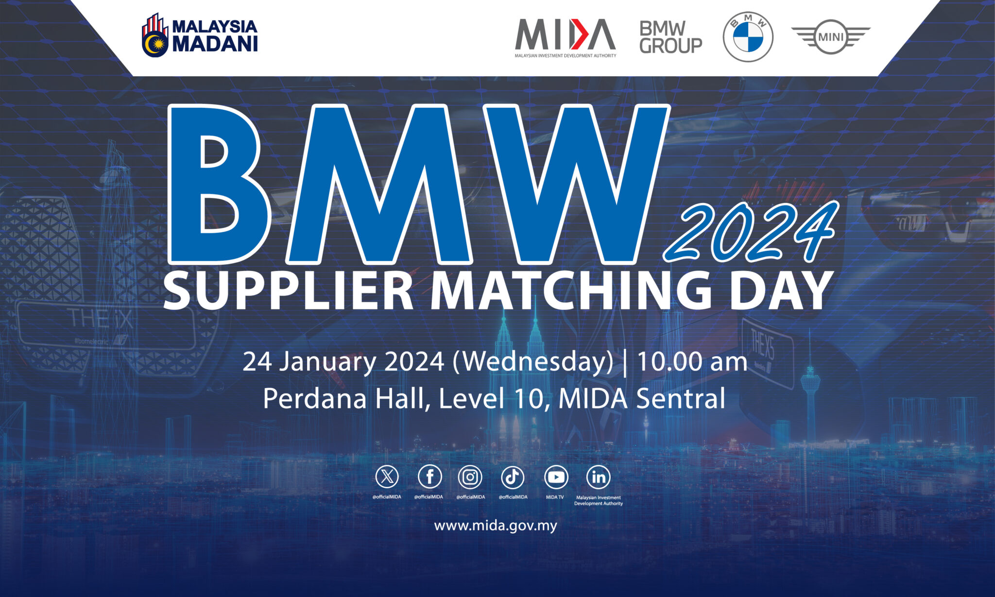BMW 2024: Supplier Matching Day - MIDA | Malaysian Investment ...