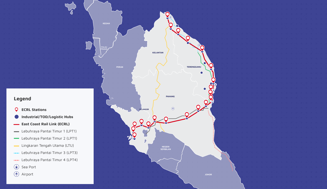 ECRL - Overview - MIDA | Malaysian Investment Development Authority