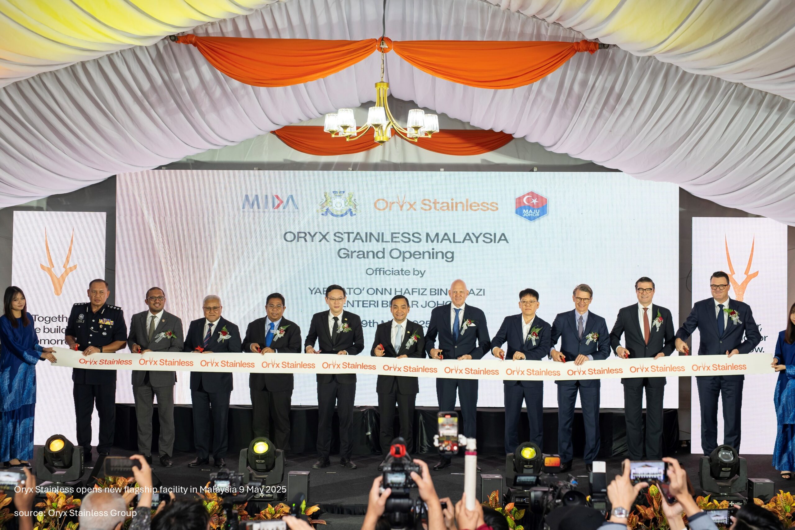 Oryx Stainless Opens New Flagship Facility in Johor, Malaysia ...